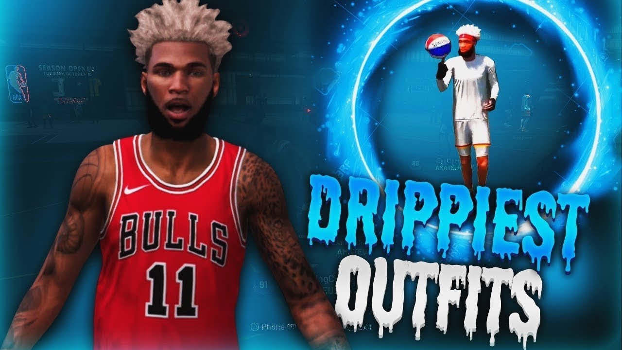 DRIPPY OUTFITS NBA 2K20! DRIP SZN VOL 1 2K20! - YouTube