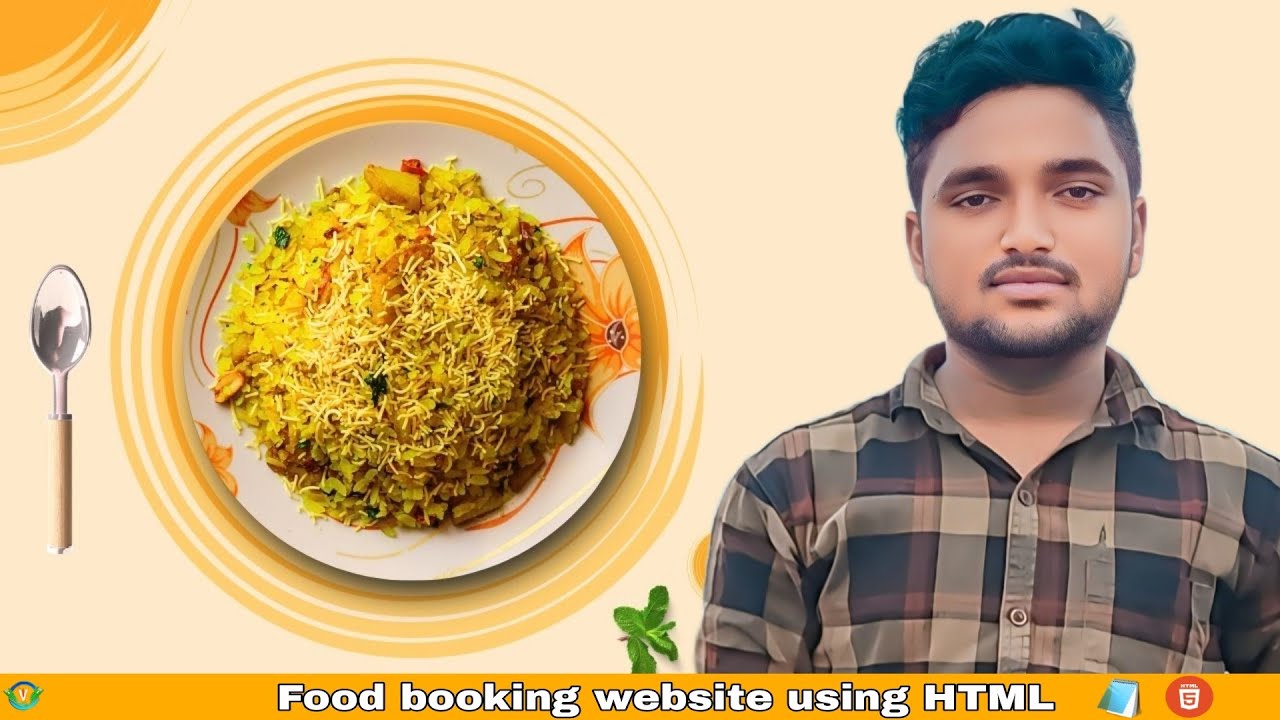 HOW TO MAKE A FOOD BOOKING WEBSITE USING | HTML| - YouTube