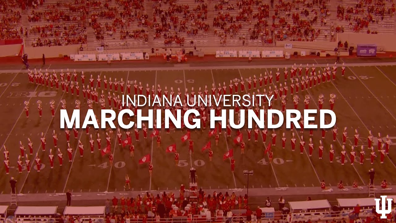HOIST THE COLORS - Indiana University Marching Hundred (Sept. 6, 2024 ...