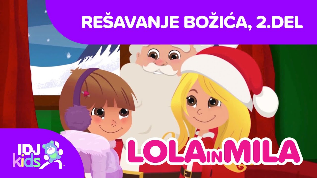 REŠAVANJE BOŽIĆA, 2.DEL // RISANKA // @IDJKidsSI - YouTube