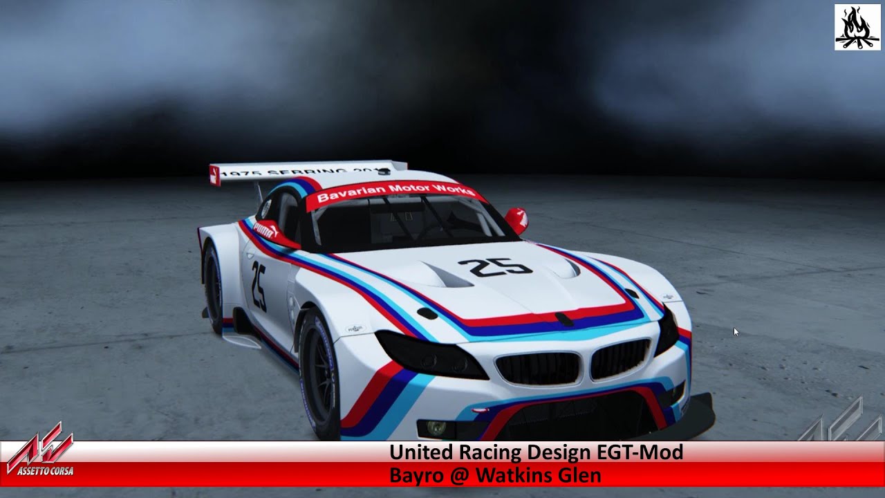 Assetto Corsa | Car-Mod | URD EGT Bayro | Track-Mod | Watkins Glen ...