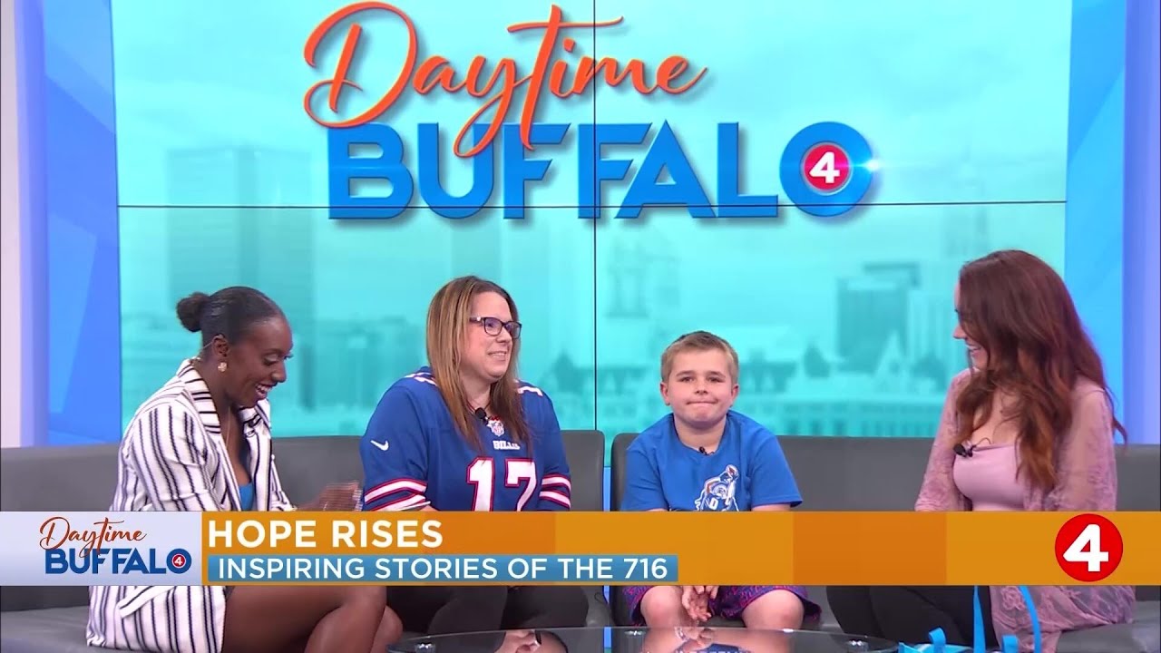 Daytime Buffalo: Hope rises brings in young Bills fan going viral for ...