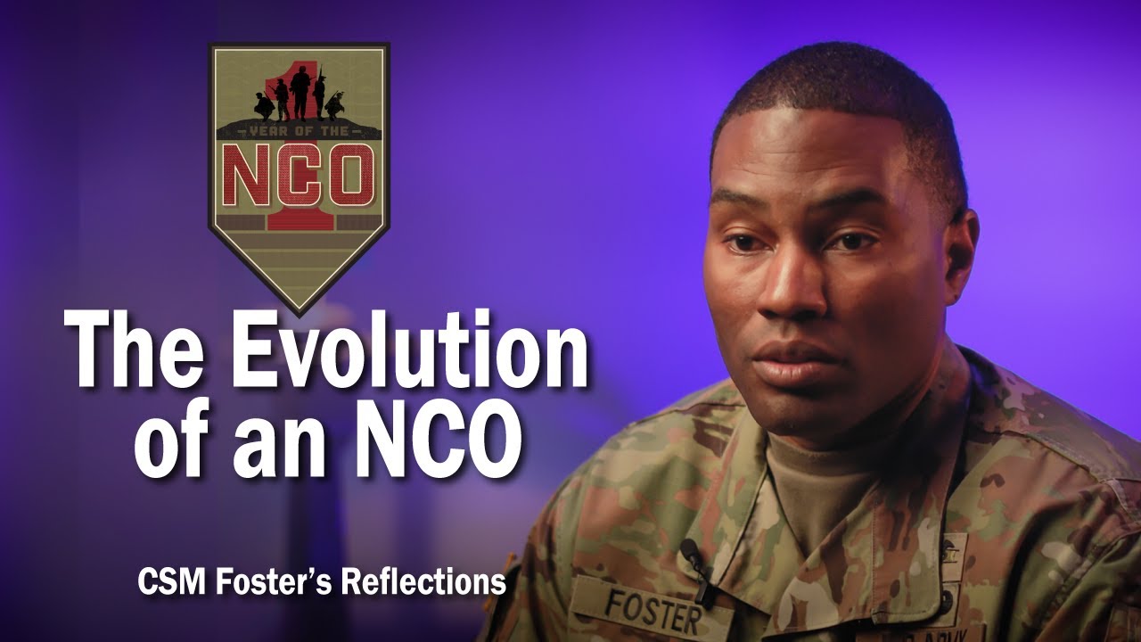 Being an NCO -- Yesterday & Today - YouTube