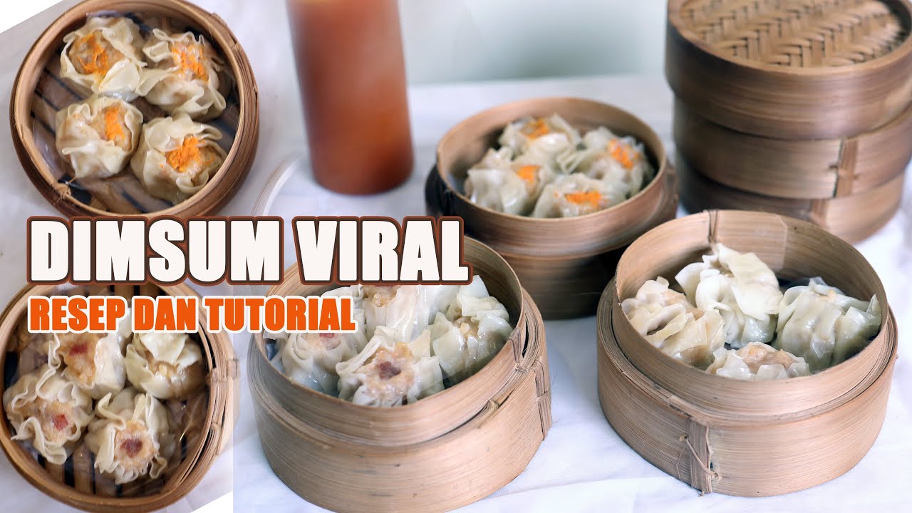 RESEP TUTORIAL DIMSUM VIRAL DIMSUM AYAM DIMSUM UDANG DIMSUM CUMI DIMSUM ...