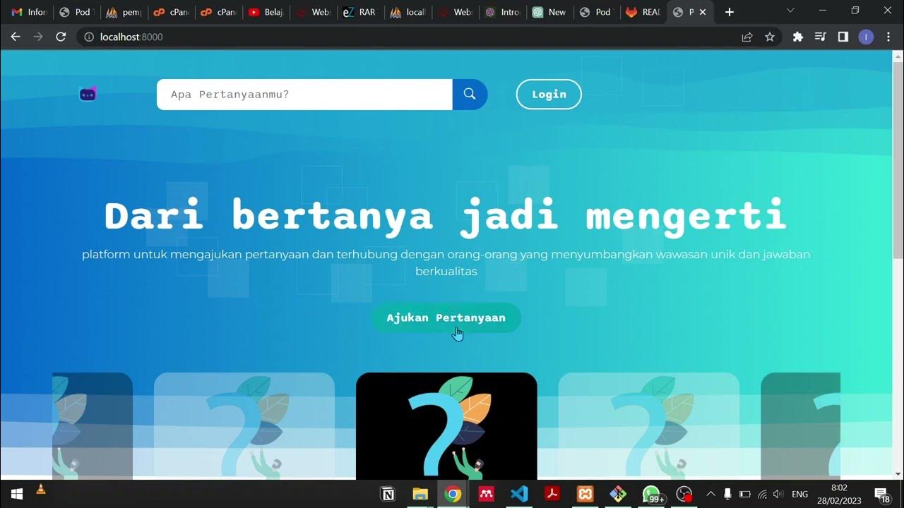 Final Project Bootcamp Laravel Sanbercode_Website Forum Diskusi_Batch 42 - YouTube