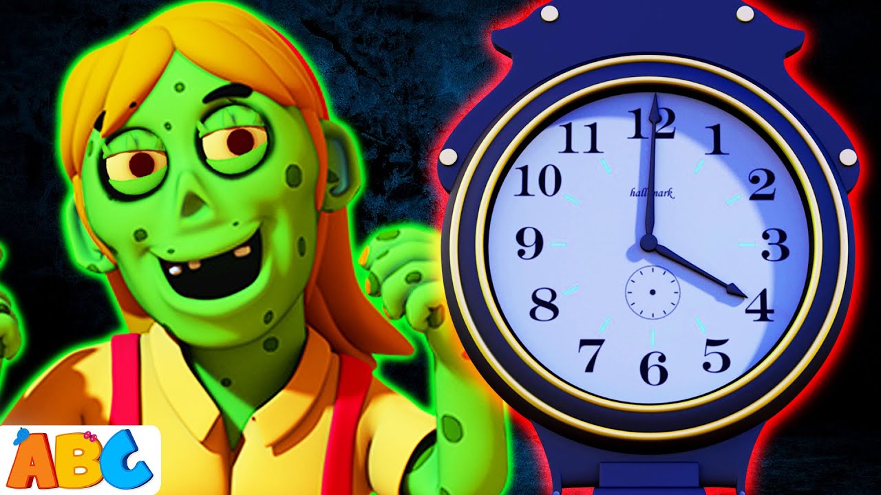 Zombieland And A Haunted Clock + Spooky Scary Skeletons Songs For Kids By All Babies Channel ...
