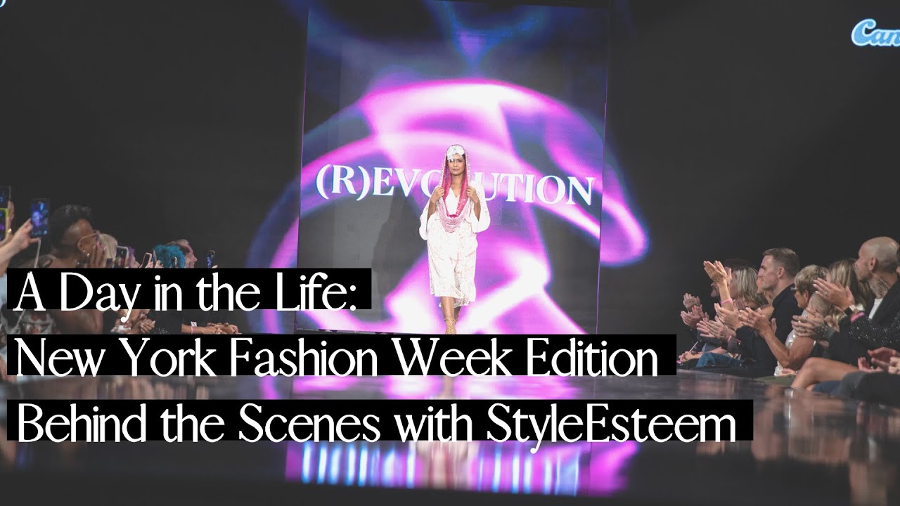 Behind the Scenes at New York Fashion Week - YouTube