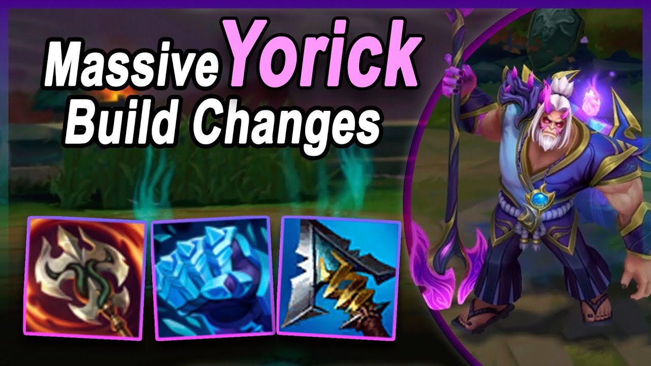 New patch brings BIG changes to Yorick's build. - YouTube