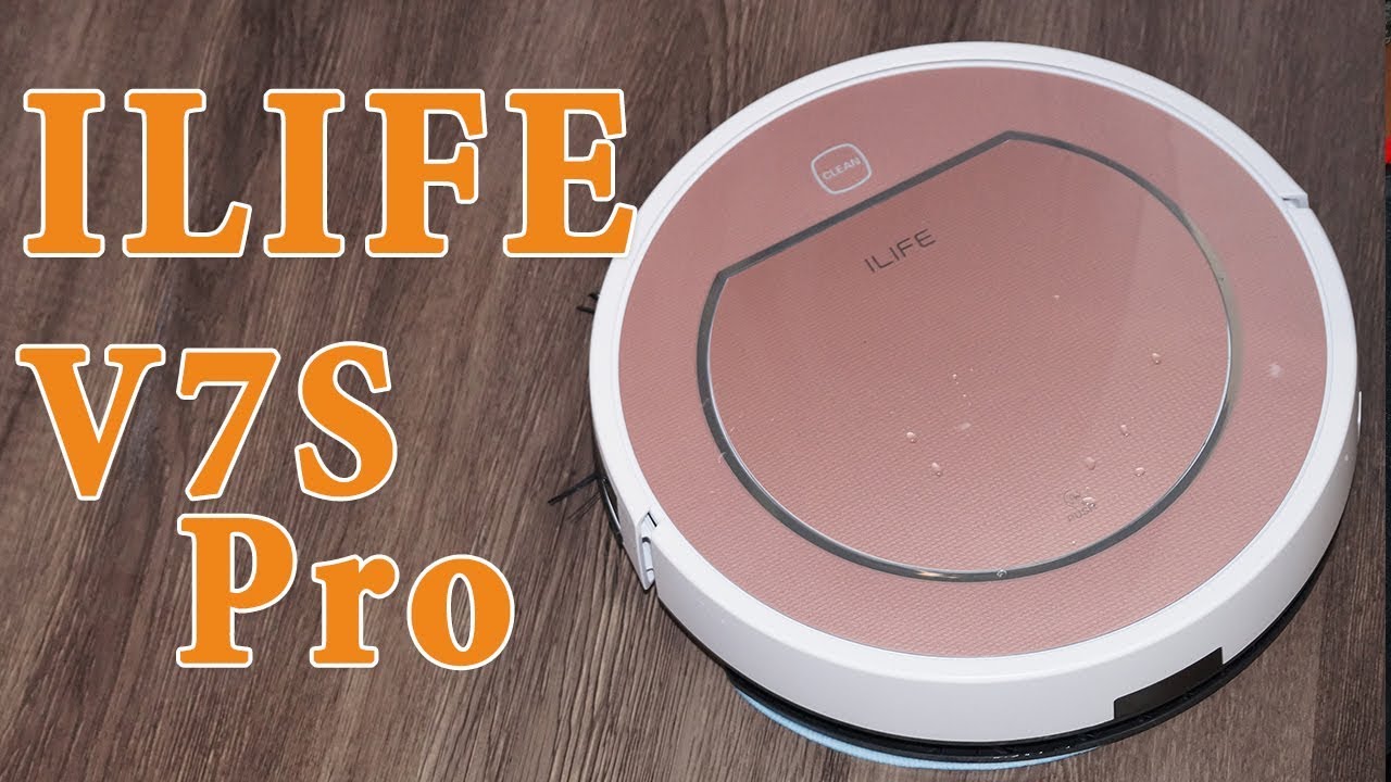 Обзор chuwi iLife V7S PRO моющий робот пылесос с помпой для подачи воды ...