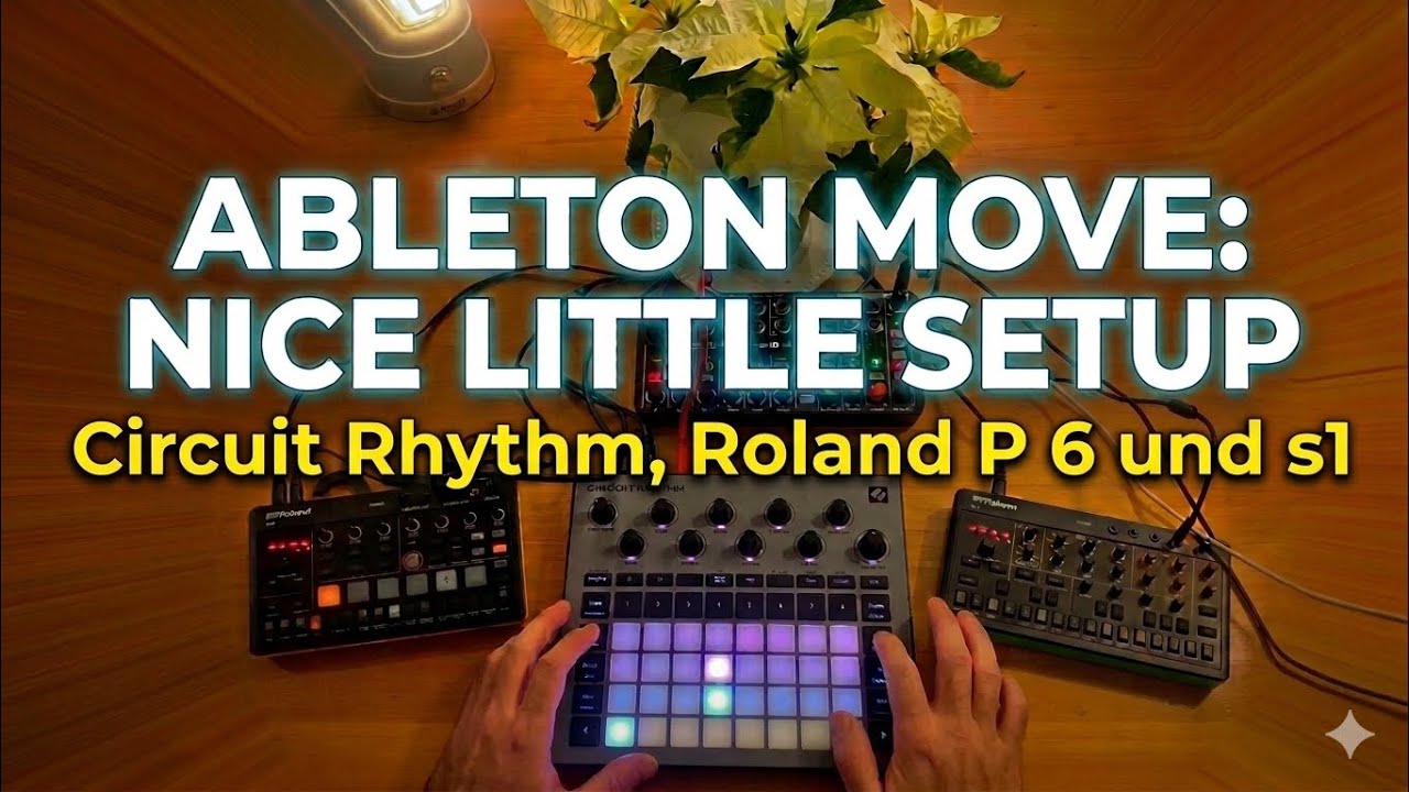 Nice Little Setup🔥 - Notation Circuit Rhythm is sequencing the Roland P ...