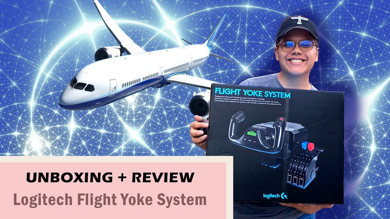 Logitech Flight Yoke System Review - Santiago Cruz - YouTube