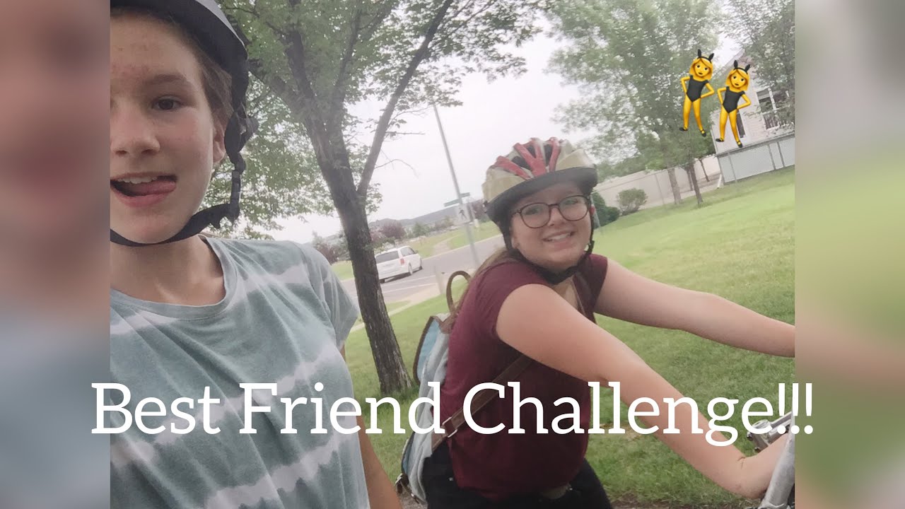 Best Friend Challenge // Raylene & Kendra - YouTube