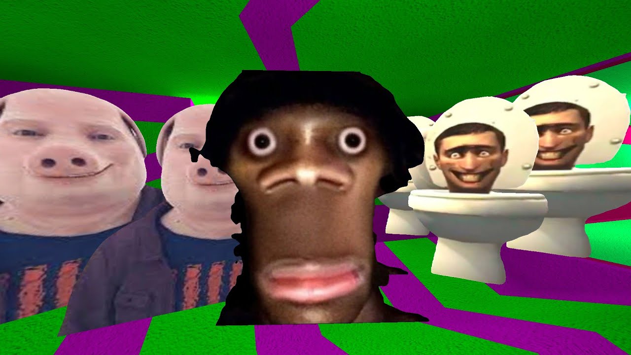 Aughhh!! John pork skibidi Toilet Horde!! Nextbot gmod in Parallax ...