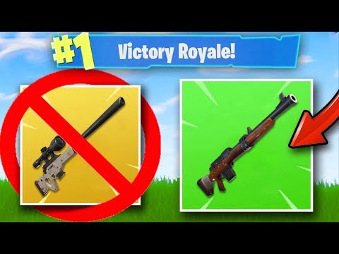 HUNTING RIFLE = BEST LEGENDARY SNIPER RIFLE! *PROOF* (Fortnite Battle ...