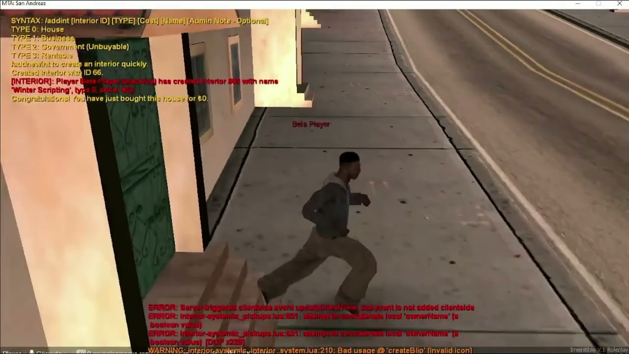 İnterior Design Part 1 Winter Scripting Mta Youtube