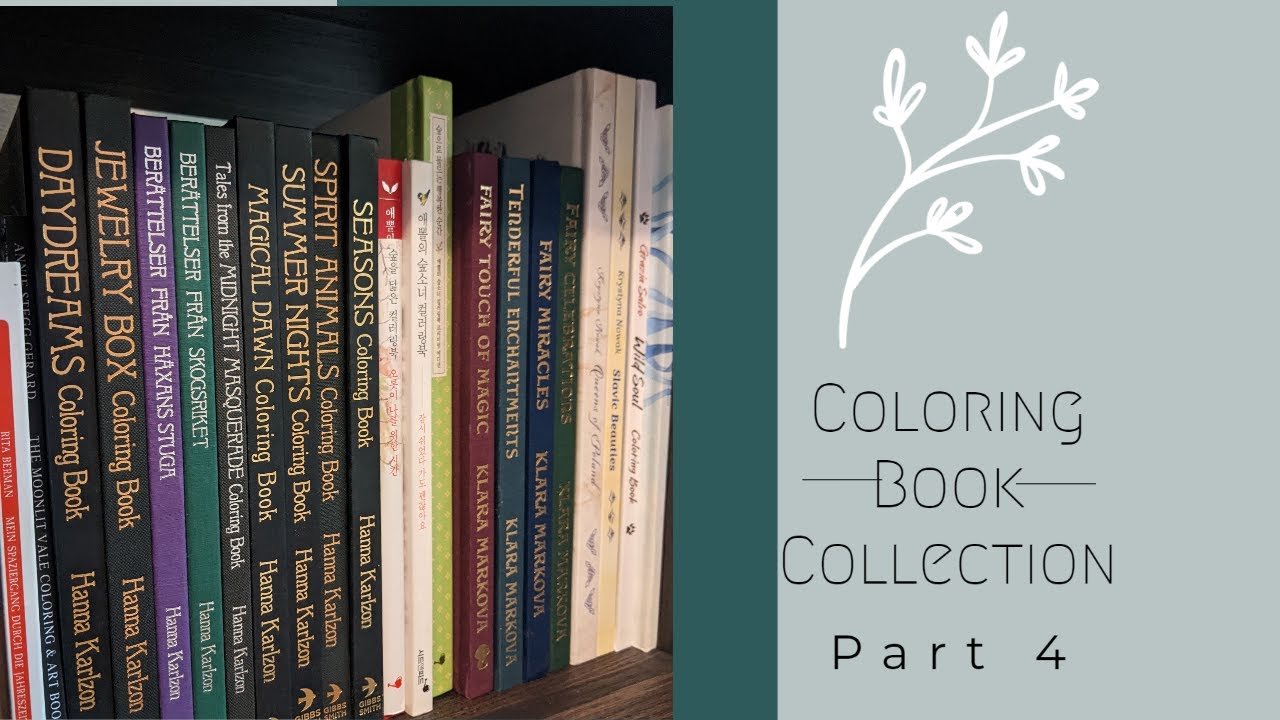 Part Four coloring book collection - YouTube