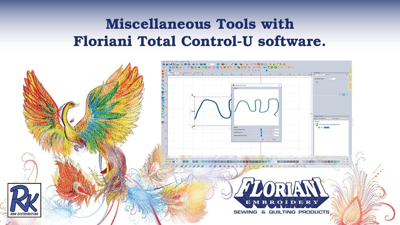 Floriani FTC-U MISC Tools - Build 3477 - YouTube