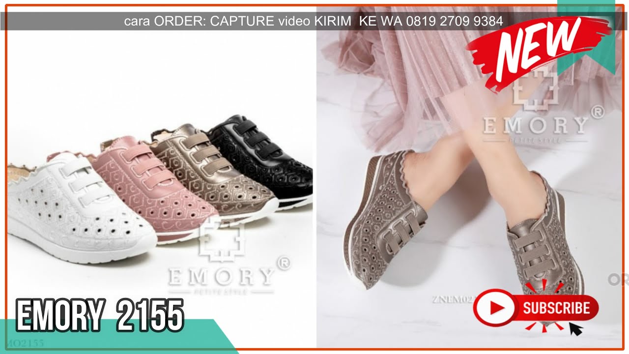 SEPATU SANDAL WEDGES EMORY 2155, REVIEW SEPATU EMORY, HARGA EPATU EMORY ...