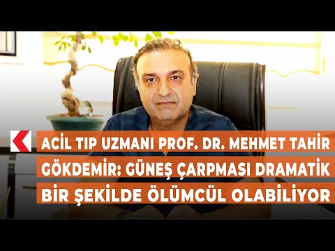 Prof. Dr. Mehmet Tahir Gökdemir: Güneş çarpması dramatik bir şekilde ölümcül olabiliyor