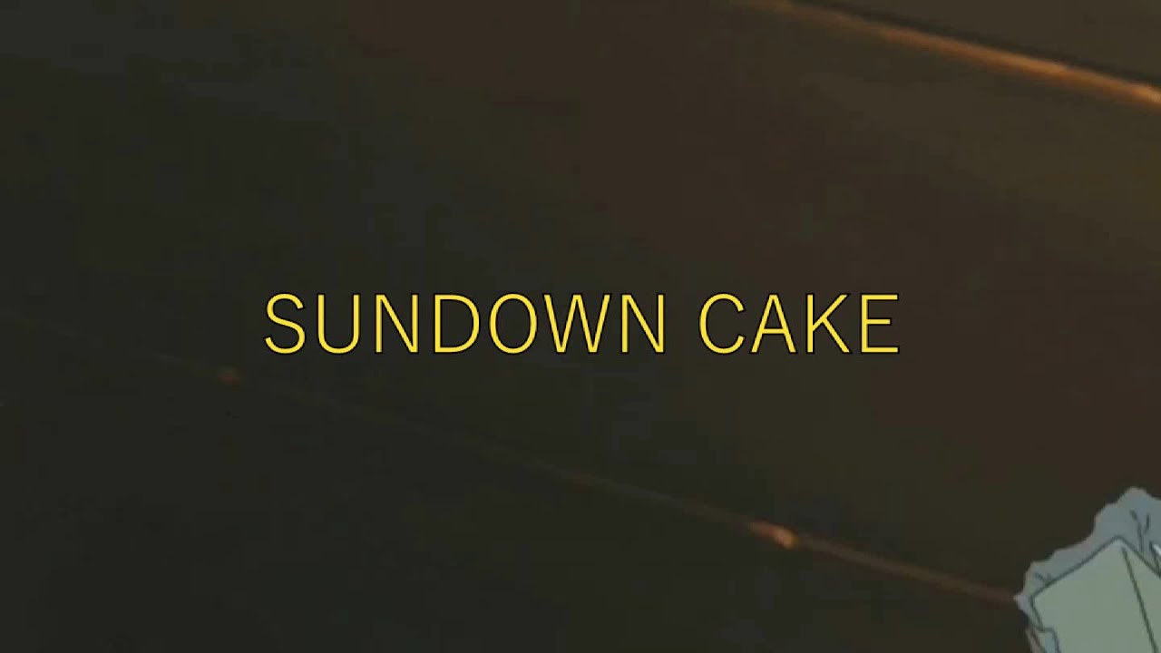 SUNDOWN CAKE - YouTube