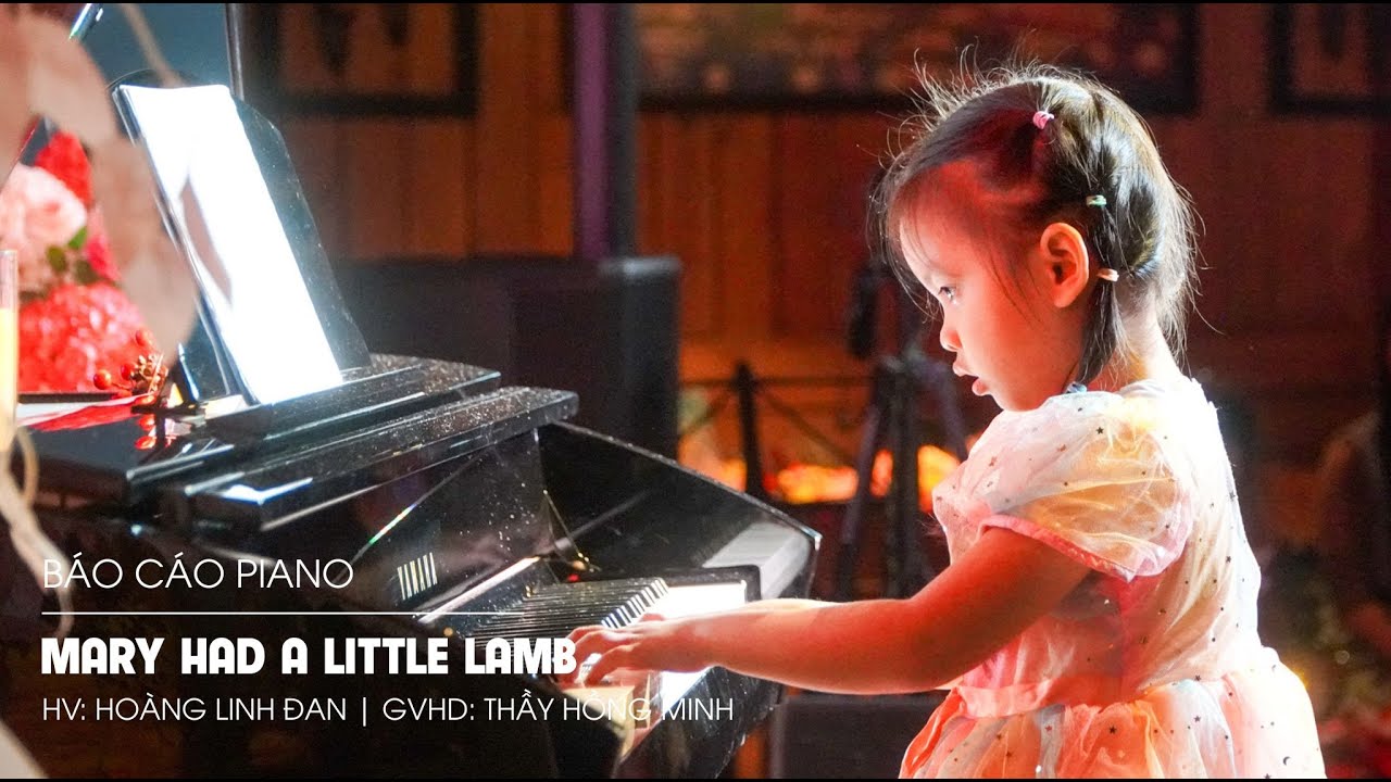 Mary Had A Little Lamb | Hoàng Linh Đan | Cover Piano - YouTube