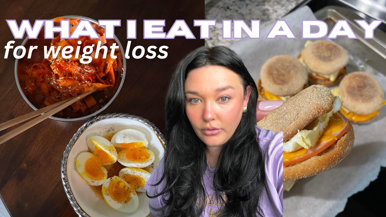 WHAT I EAT IN A DAY FOR WEIGHT LOSS AND OPENING UP ON MY HISTORY WITH ...