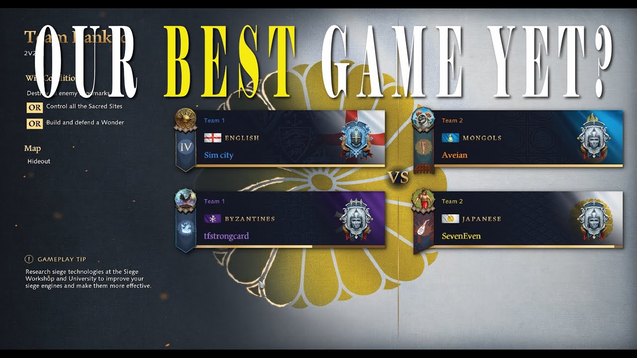 Age of Empires 4-Team Ranked- Shine BRIGHT vs a DIAMOND - YouTube