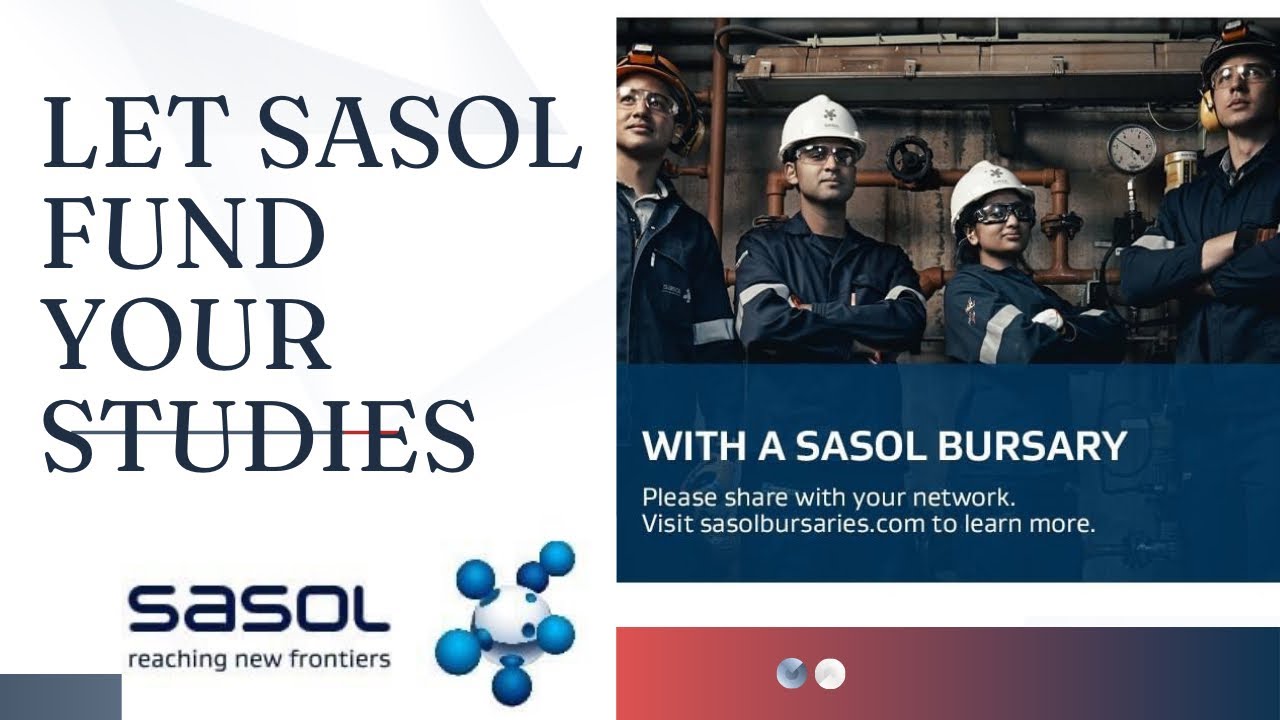 How to apply for the SASOL bursary - YouTube