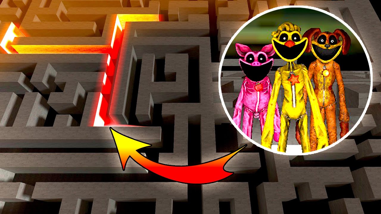 You Should NEVER Enter a Maze with Smiling Critters From Poppy Playtime ...