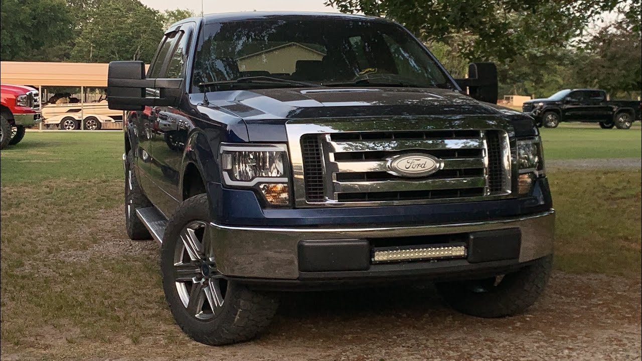 How to install Lasfit LS SERIES LED HEADLIGHTS IN MY GRANDPA F150! *09 ...