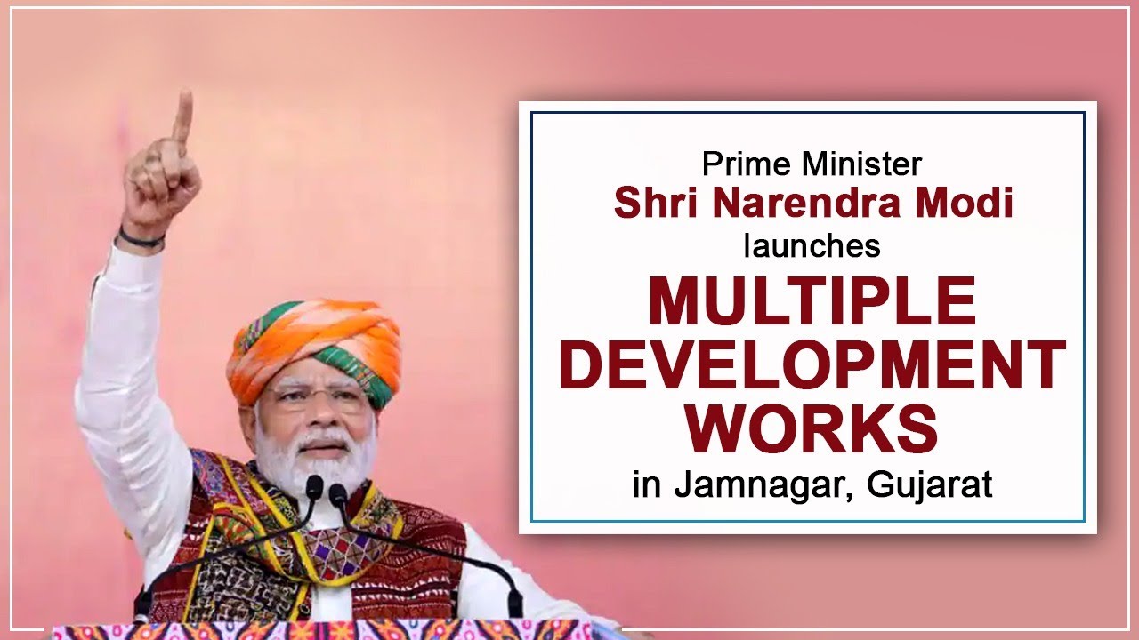 PM Shri Narendra Modi launches multiple development works in Jamnagar ...