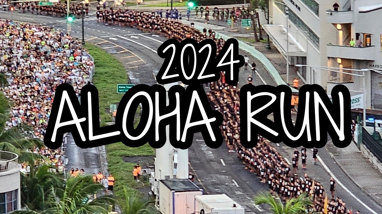 THE GREAT ALOHA RUN 2024 HONOLULU HAWAII 하와이 알로하 달리기 대회 [02.18.2024 ...