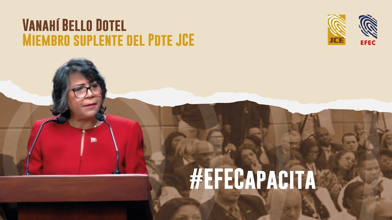 La suplente del #PdteJCE señala EDUCANDO garantizamos los valores de la DEMOCRACIA - YouTube