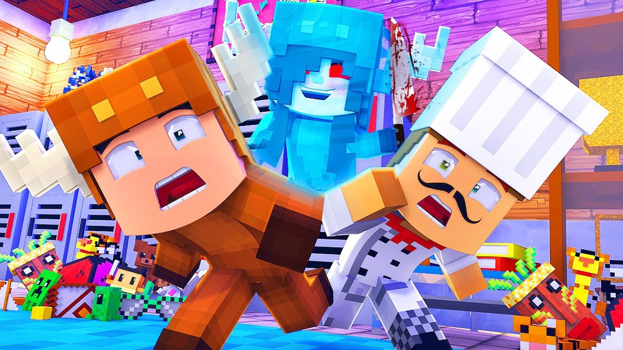 Minecraft Daycare - MY GHOST GIRLFRIEND! W/ MOOSECRAFT (Minecraft Kids ...