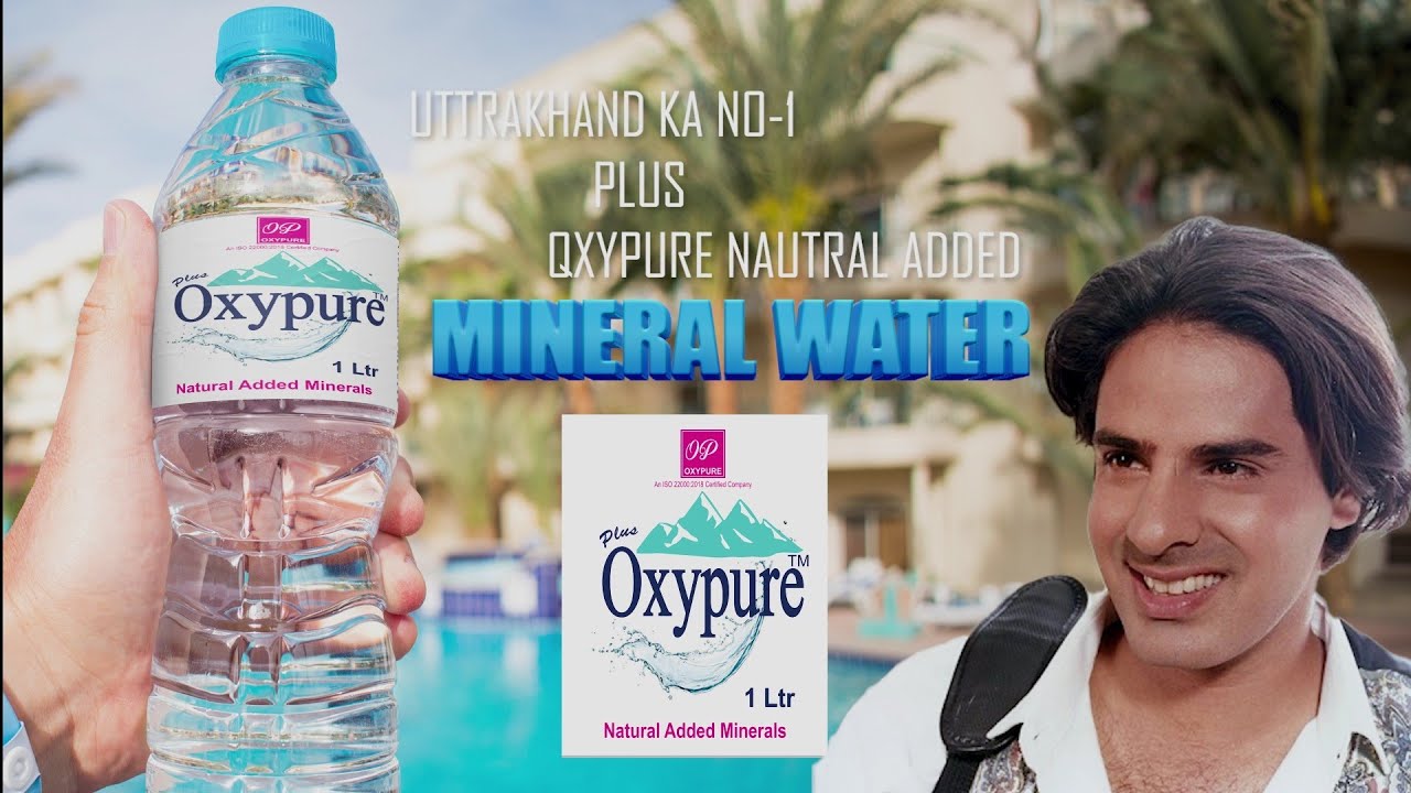 Plus Oxypure Natural Added Mineral Water - YouTube