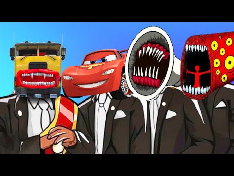 TRUCK EATER & MCQUEEN & MEGAPHONE & TRAIN EATER - Astronomia Coffin ...