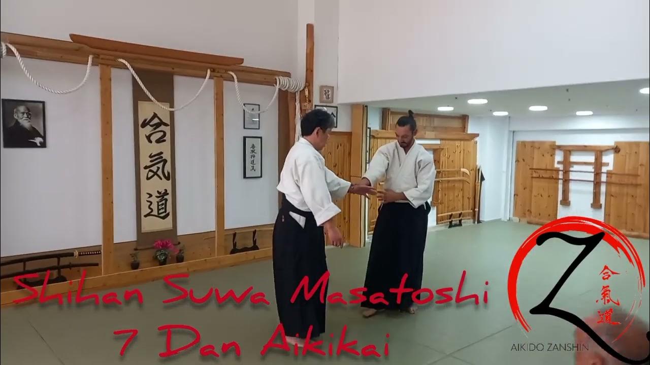 Aikido Seminar with Shihan Suwa Masatoshi 7 Dan Aikikai, part 1 - YouTube