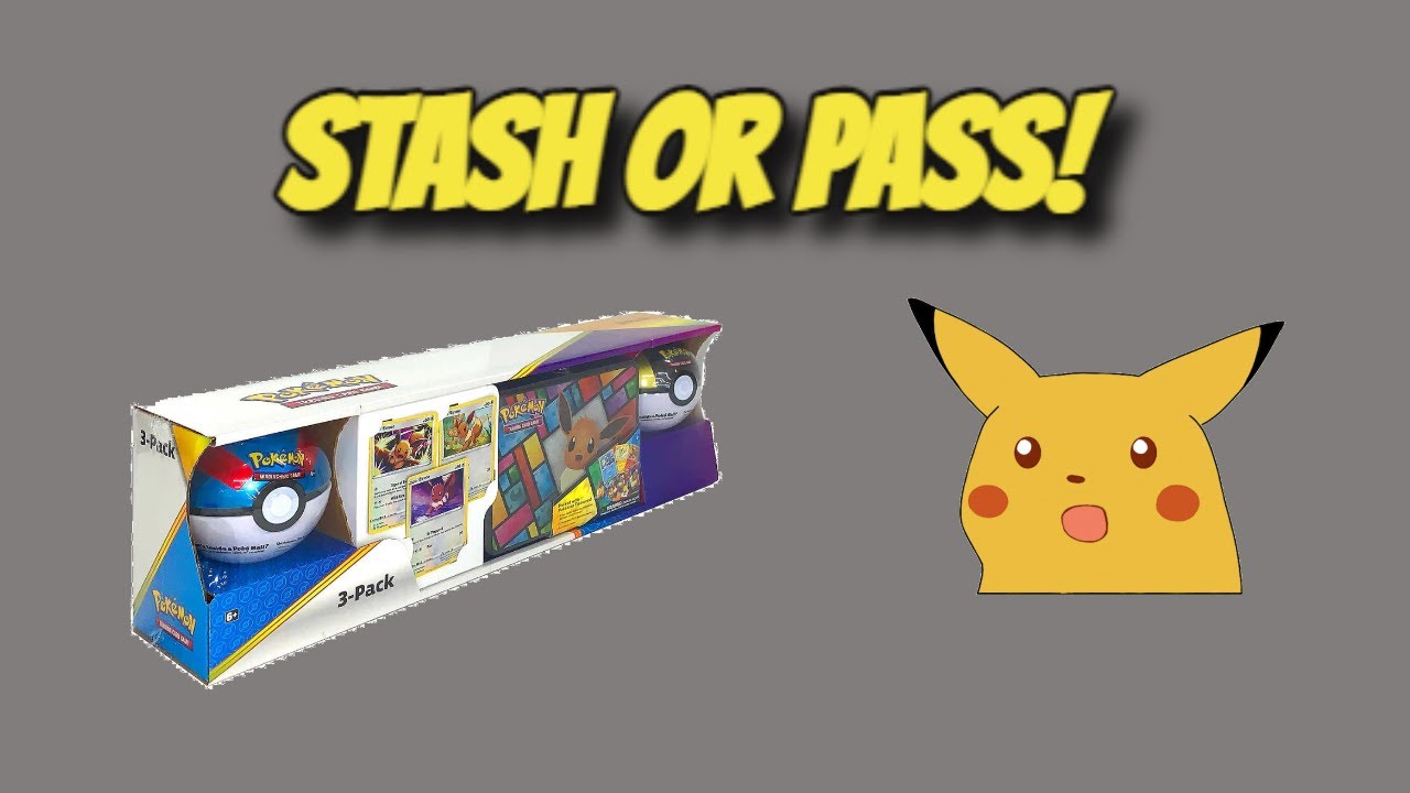 STASH OR PASS! Opening the Costco exclusive Pokémon 3 pack bundle ...