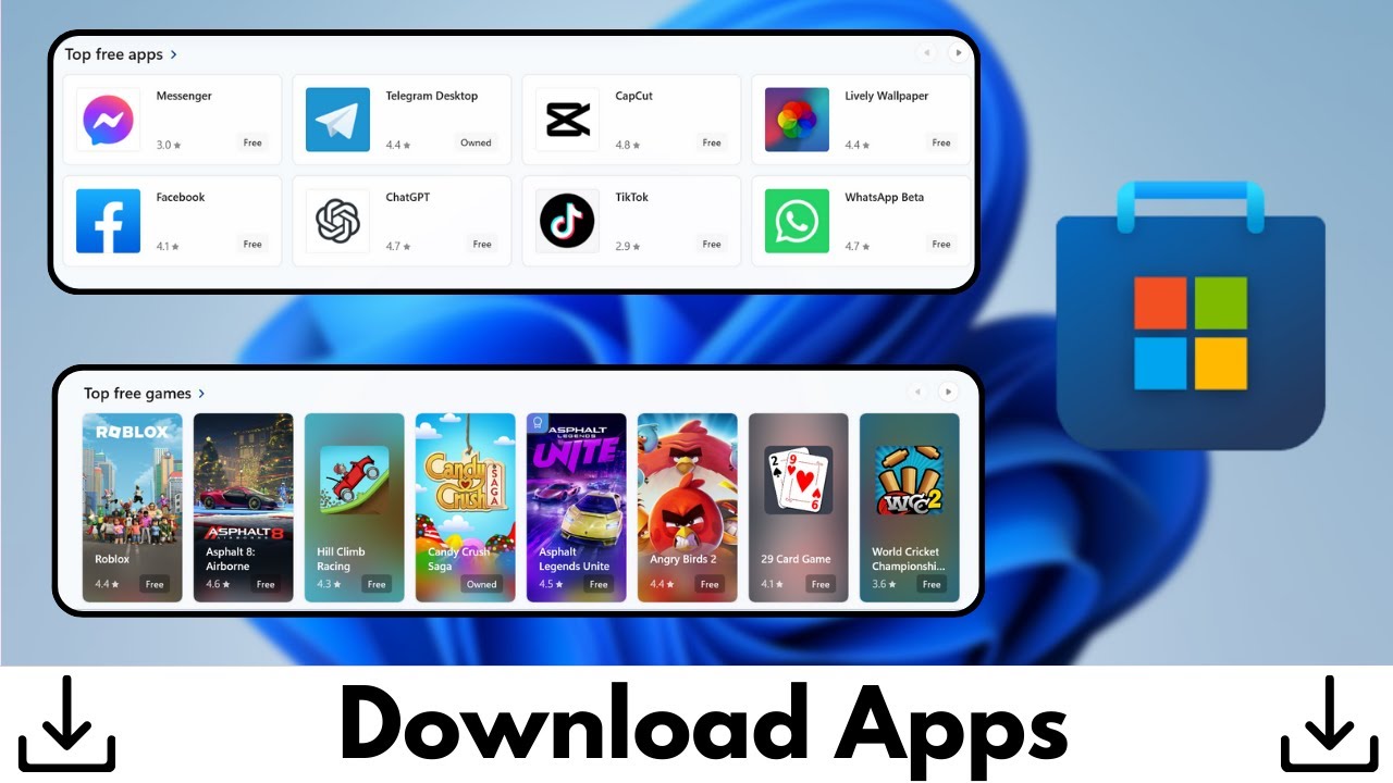 How To Download Apps In Laptop Or PC Windows 11 - YouTube