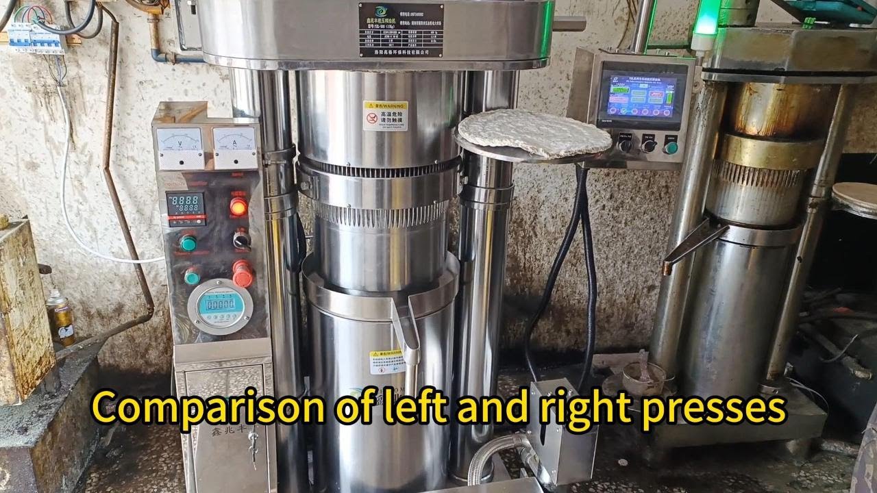 sesame oil press machine at home#oilpressmachine #oilexpeller # ...