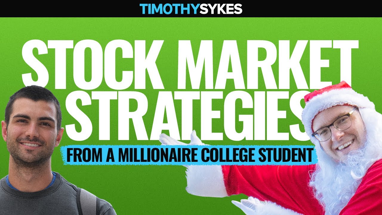 Stock Market Strategies From A Millionaire College Student - YouTube