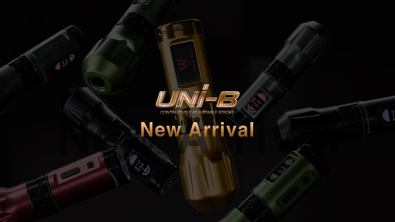 Uni-b wireless tattoo pen new product launched！ - YouTube