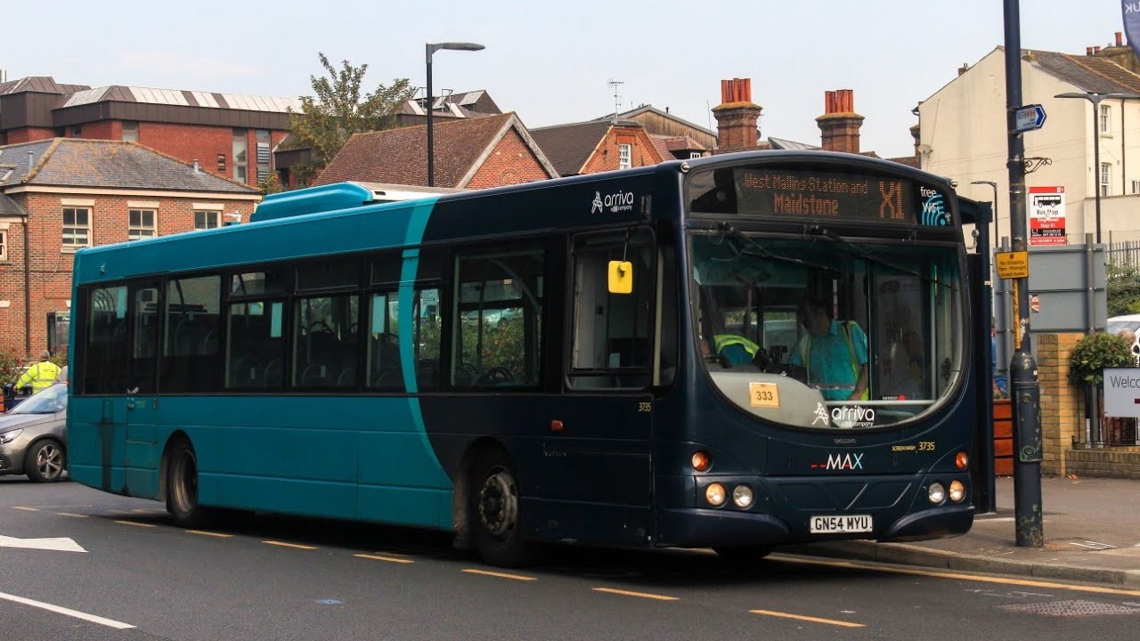 Route Journey | Arriva Kent & Surrey | Route X1: Kings Hill - Maidstone ...