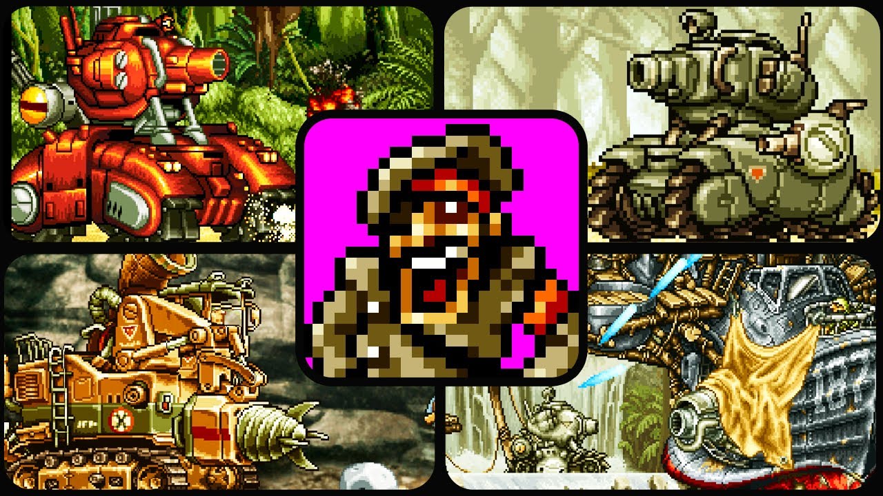 The Evolution of Metal Slug 1st Bosses | METAL SLUG Evolution Ep. 07 ...