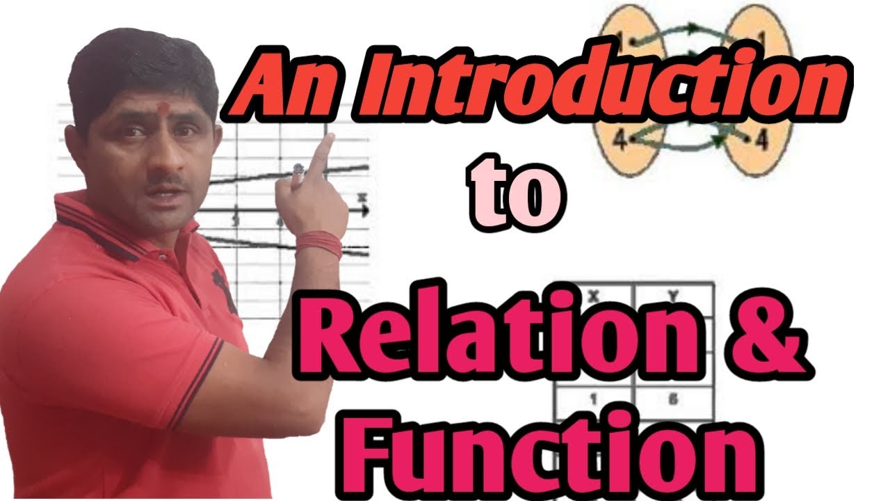 | Introduction to Relations and Functions | - YouTube