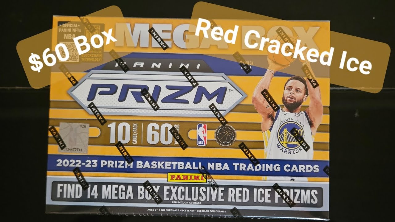 2022-23 NBA Prizm Mega Box. Red Cracked Ice Exclusives. Rookie Auto ...