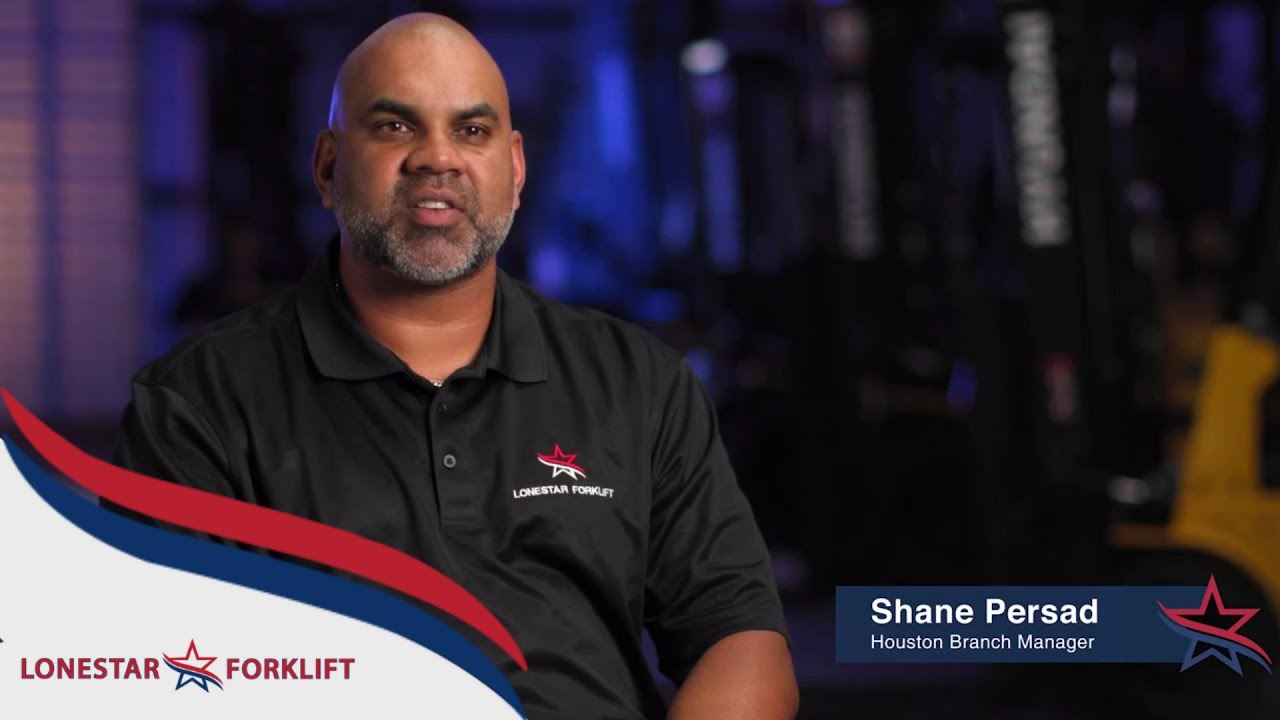 Shane Persad: Lonestar Forklift Branch Manager - YouTube