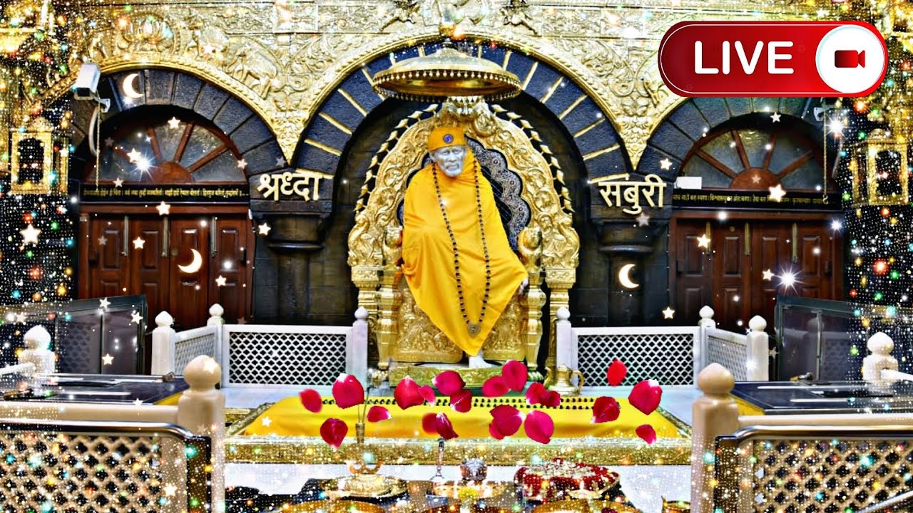 Special Thursday live from shirdi today-31/10/24|#saibaba #live #shirdi ...