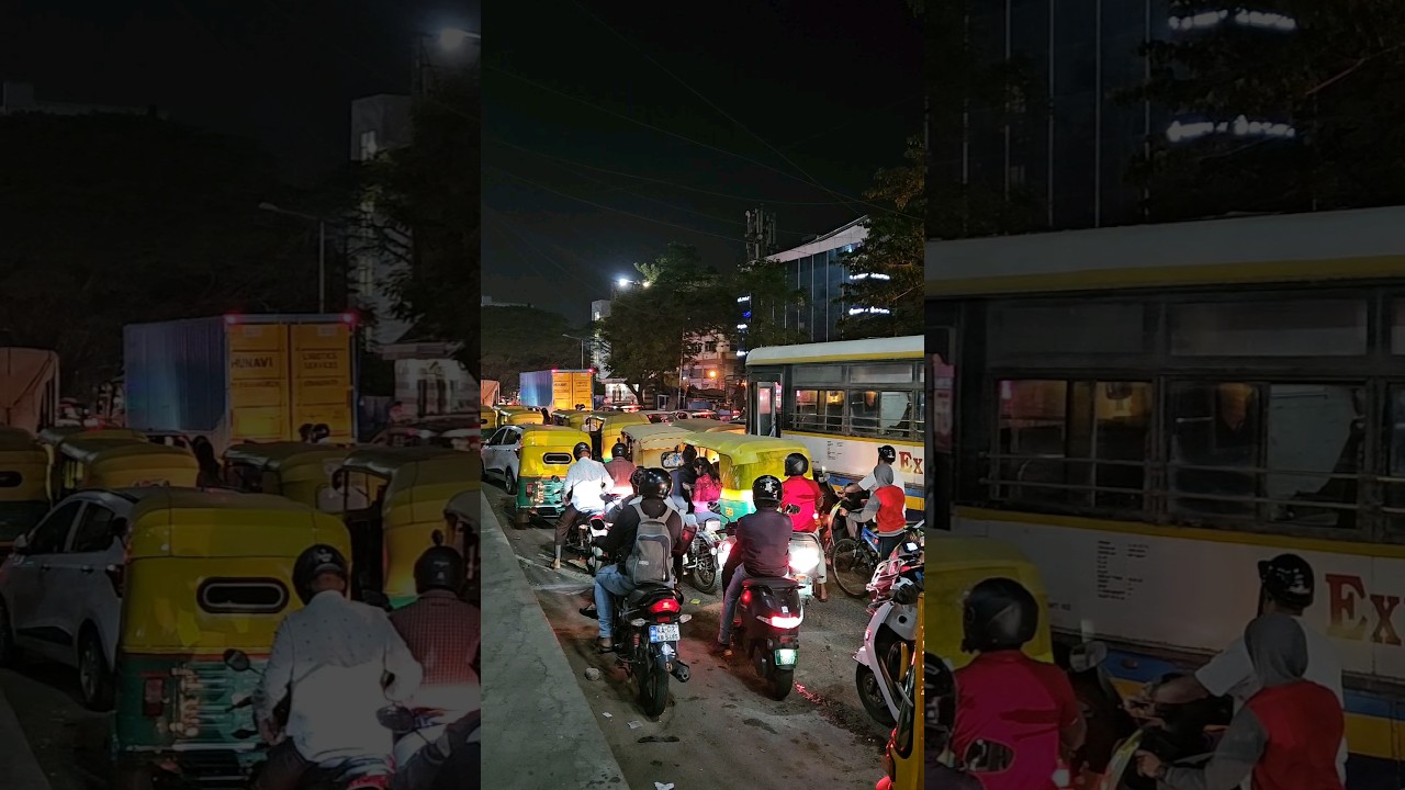 Bangalore യാത്ര Part 4 🌝 | Battling Bangalore Traffic 🌚 - YouTube