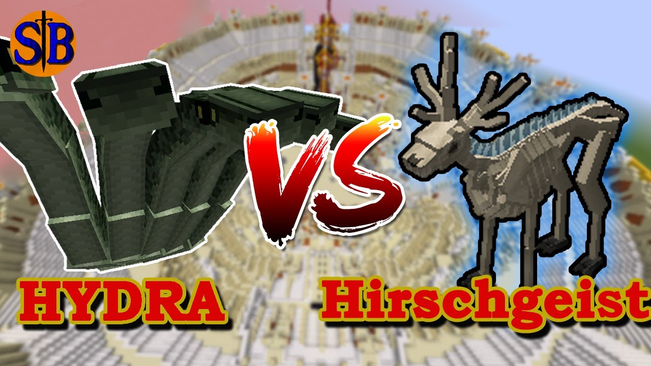 HYDRA VS HIRSCHGEIST | Minecraft mobs battle - YouTube